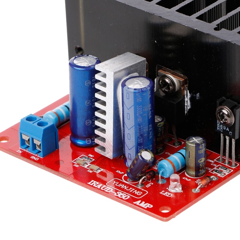 350W 8ohm, 700W 4ohm IRS2092 IRFB23N20D Class D MONO Amplifier ...