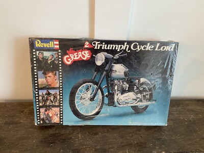 1982 Revell Grease 2 Triumph Cycle Lord Motorcycle 1/8 Model Kit 7914 ...