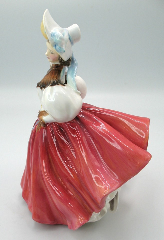 Royal Doulton HN 2117 The Skater Lady in Ice Skating Outfit MINT 1952 ...