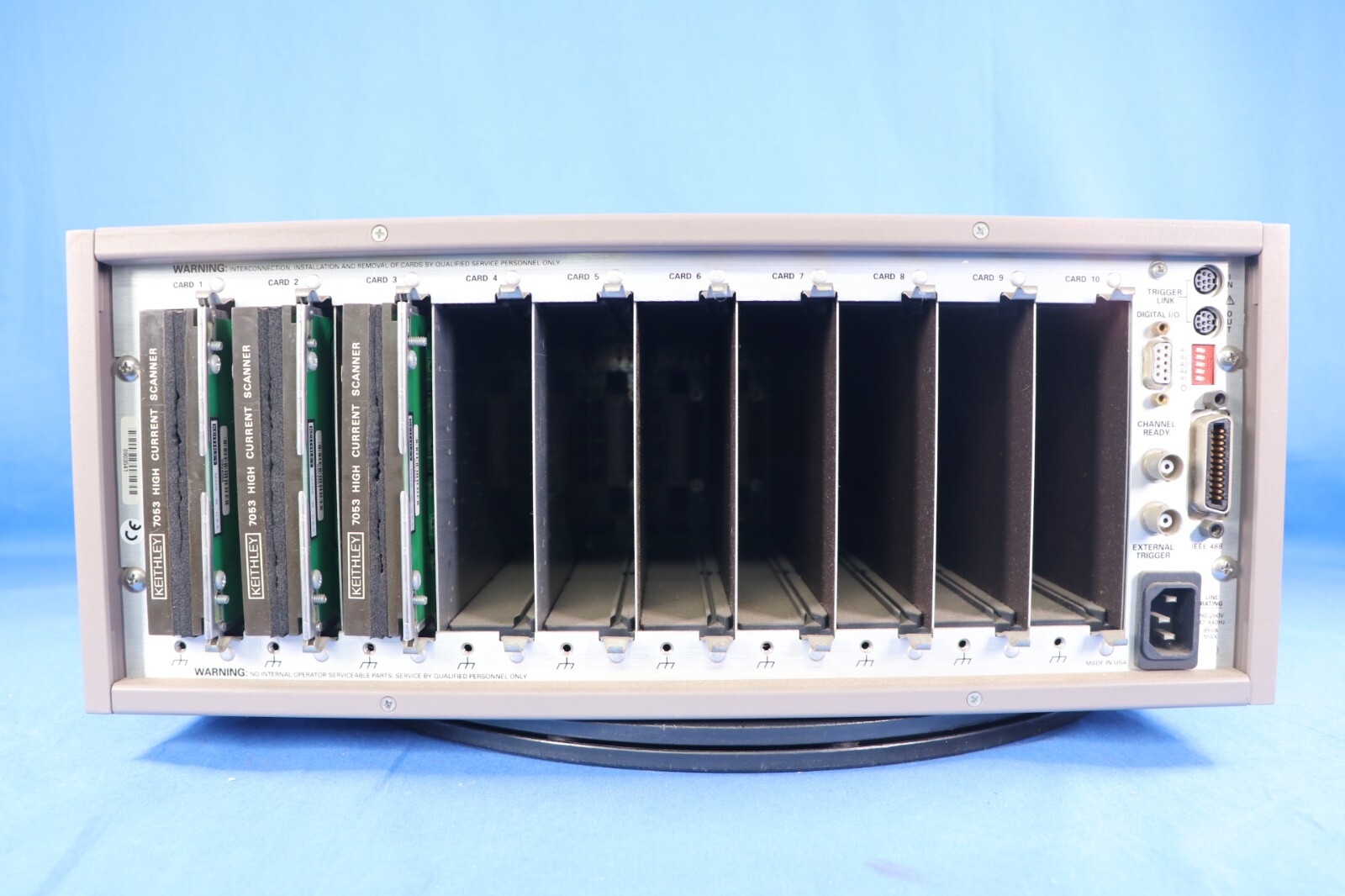 Keithley 7002 Switch/control system with 3 units of 7503(High Current ...