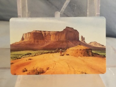 Vintage Advertising Pocket Wallet Calendar Card: 1982 SANTA FE RAILROAD ...