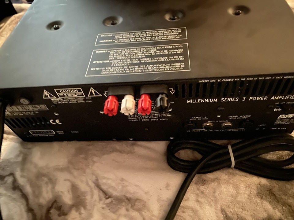 BGW PERFORMANCE SERIES 3 STEREO POWER AMPLIFIER | eBay