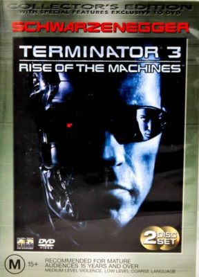 Terminator 3 Rise Of The Machines (DVD, 2003, 2-Disc Set) Arnold ...