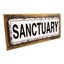 Sanctuary Metal Sign; Wall Decor for Home and Office | eBay