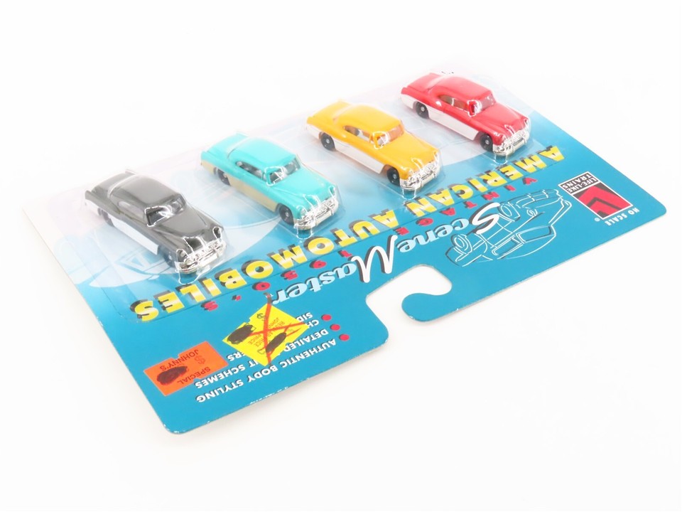 LOT of 10 HO Scale Life-Like Scene Master #1657 1950s American ...