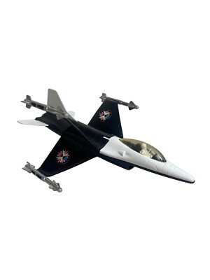 VINTAGE 70S PROCESSED PLASTICS SPACE AGE X-WING JET FIGHTER PLANE MODEL ...