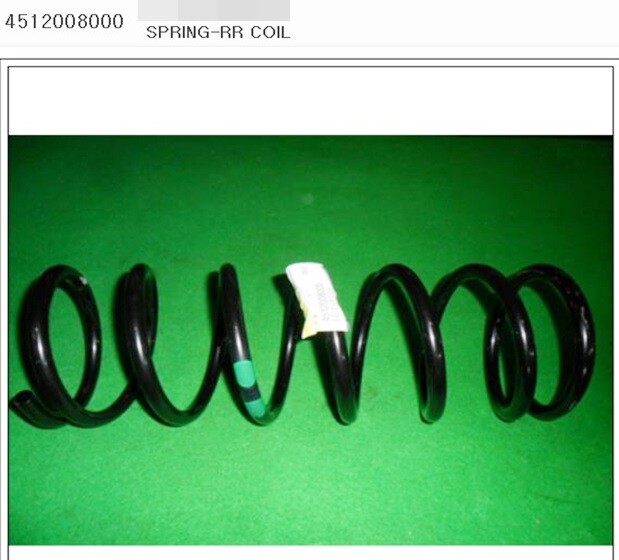Genuine Rear Coil Spring for Ssangyong REXTON AUTO TM #4512008000 | eBay