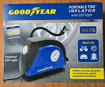Goodyear Portable Tire Inflator Brand New in Unopened Box | eBay