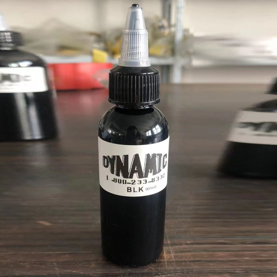 Dynamic Black Tattoo Ink - Professional Pigment Vegan Colour UK | eBay UK