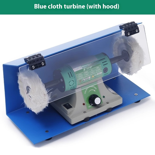 Benchtop Cloth Wheel Polishing Machine Adjustable Speed Double Head ...