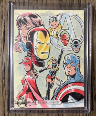 2016 Upper Deck Marvel Masterpieces Sketch Card - Mitch Ballard ...