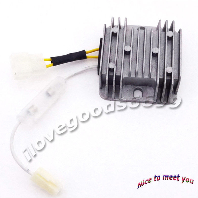 12V AVR Generator Automatic Voltage Regulator Rectifier 186F Single ...