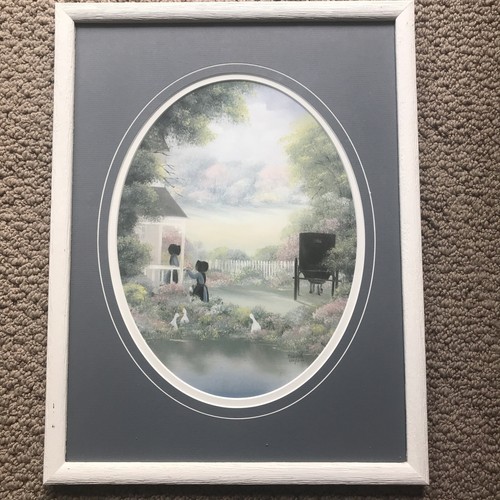 LINDA BENNETT Collection Amish Art Prints - Framed Matted Signed - #650 ...