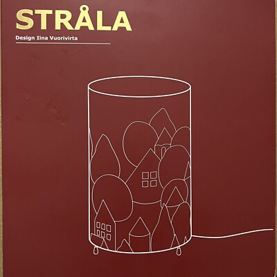 IKEA Strala Table Lamp Paper Lamp Christmas Lamp indoor for main supply ...