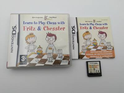 Learn to Play Chess with Fritz & Chesster - Nintendo DS - 2DS 3DS DSi ...