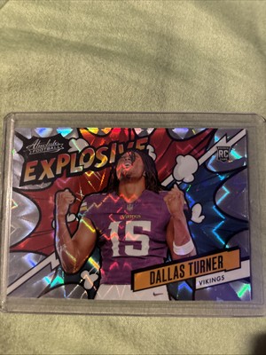 2024 Panini Absolute - Explosive Dallas Turner #EX-DTR (RC) | eBay