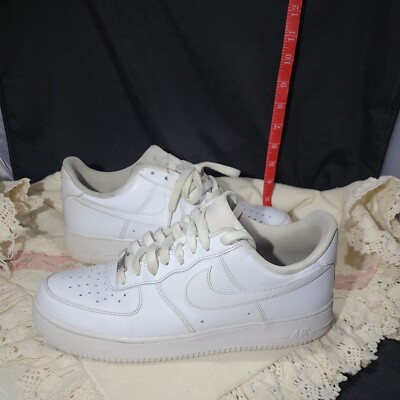 Nike Air Force 1 '07 315122-111 Mens White Lace Up Athletic Sneaker ...