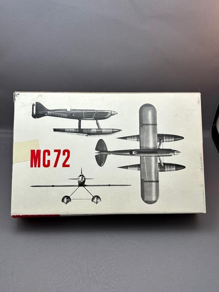 Macchi Castoldi MC 72 Delta 2 1/72 Scale DL 1002 Model Plane Kit | eBay