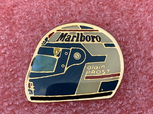 T06 Pins CASQUE de F1 de ALAIN PROST 1990 Helmet Ferrari Vintage lapel ...