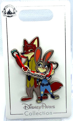 Disney SDR 2021 Zootopia Nick & Judy Buddies Dangle OE pin | eBay