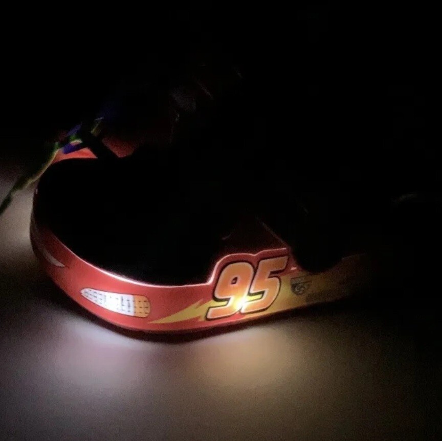 Crocs Fun Lab Disney and Pixar Cars Kids Clog Lightning McQueen Red ...