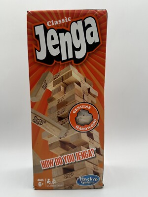 Hasbro Classic Jenga Game (A2120) New Sealed Box 885933460875| eBay