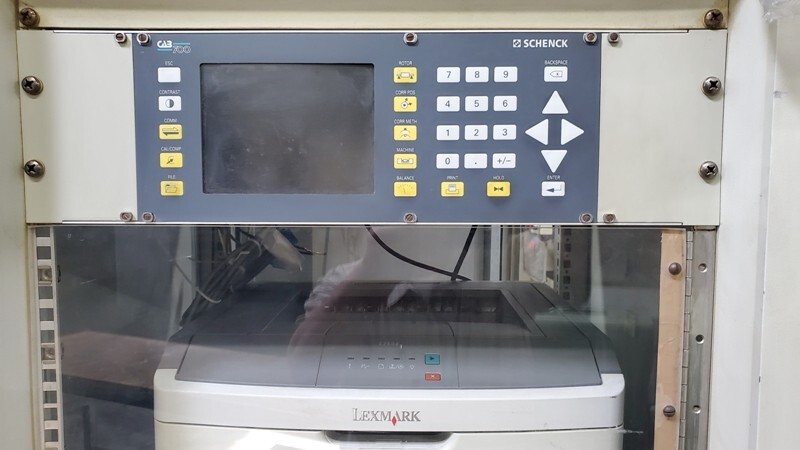 2005 SCHENCK BALANCER Model: HM30BU Size: 1,000 Lb. Capacity | eBay