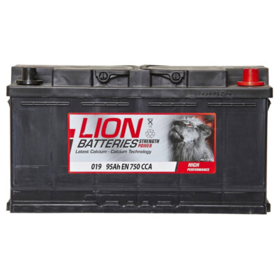 019 Car Battery 12V 95Ah 750cca L353 x W175 x H190 0/1 B13 3 Year ...