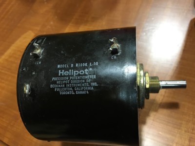 Potentiometer 100K ohm 15 turn B series Beckman Helipot | eBay