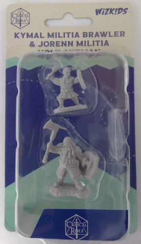 CRITICAL ROLE MINIATURES ~ KYMAL BRAWLER & JORENN HOLY AXEMAN | eBay