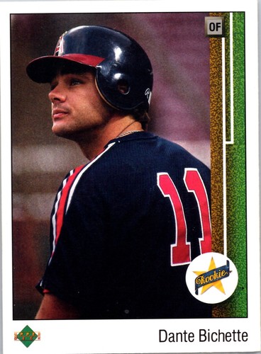 Dante Bichette Rookie California Angels 1989 Upper Deck #24 | eBay
