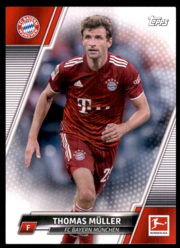 2021 Topps Bundesliga Soccer Card Thomas Muller #157 181434 | eBay