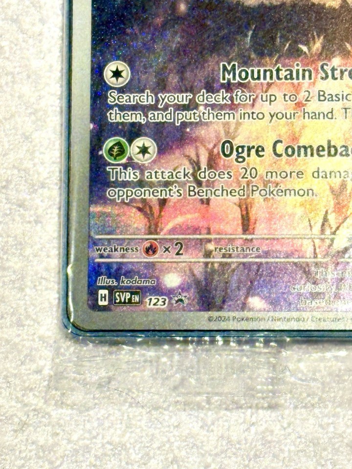 Teal Mask Ogerpon 123 - Twilight Masquerade ETB Sealed Promo - Pokémon ...