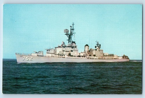 Staten Island New York NY Postcard USS Alfred Cunningham DD-752 ...