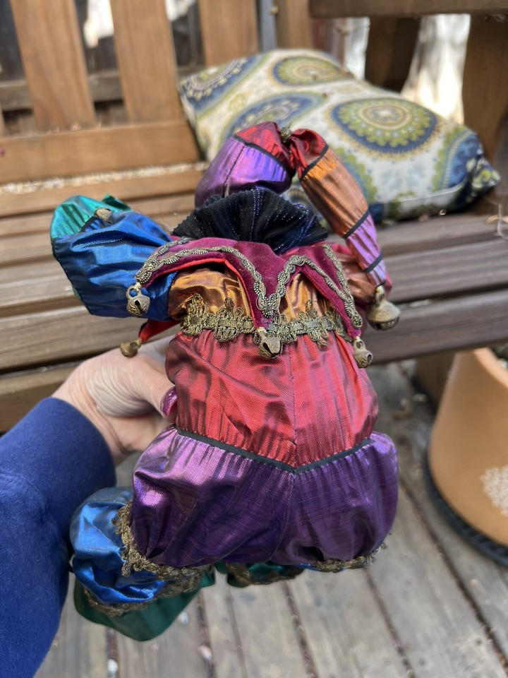 Vintage Handmade Renaissance Faire Jester Clown Circa 1980s | eBay