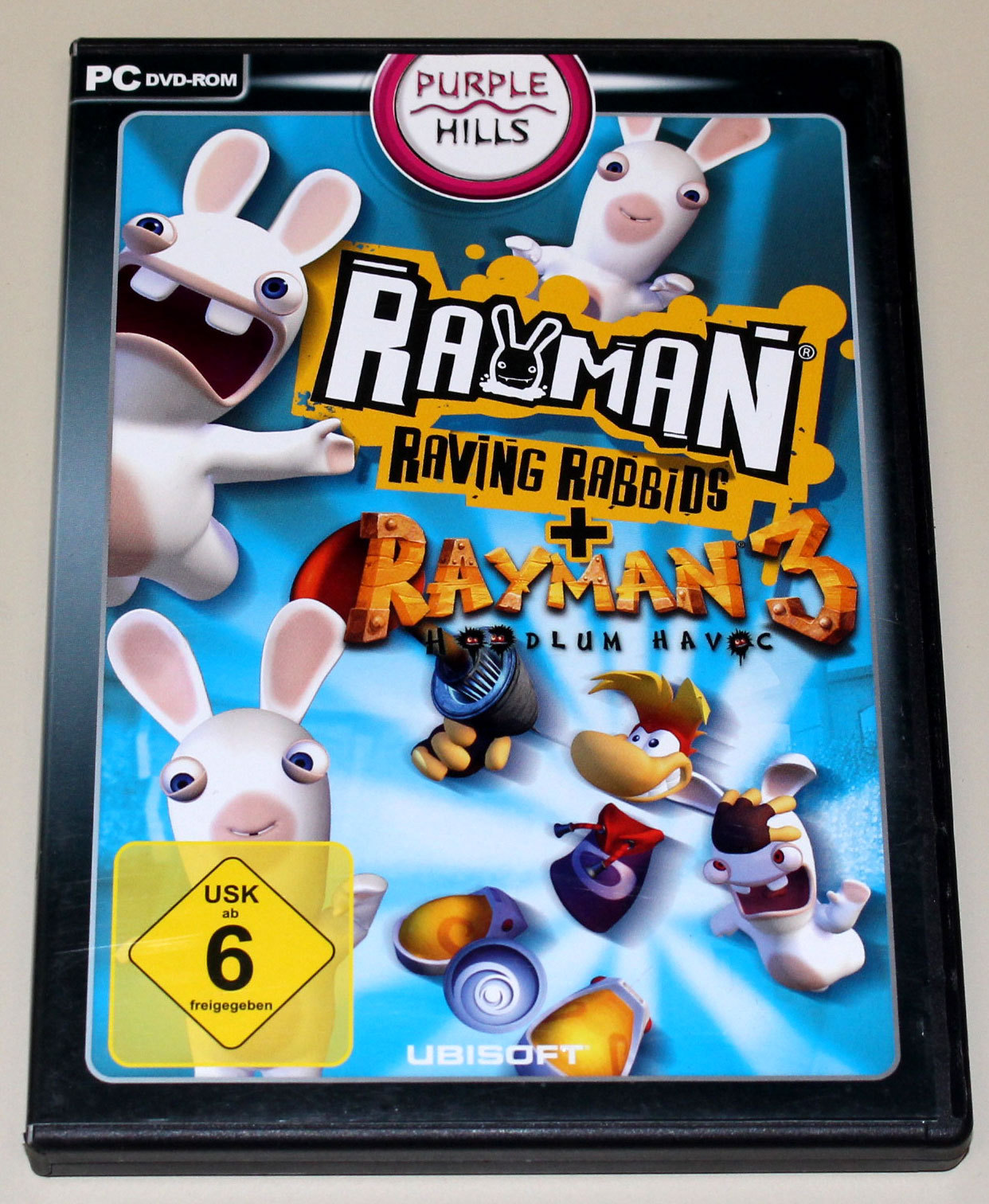 2 PC SPIELE SET - RAYMAN RAVING RABBIDS & RAYMAN 3 HOODLUM HAVOC - DVD ...