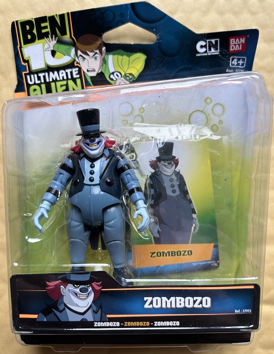 BEN 10 TEN ULTIMATE ALIEN ZOMBOZO ACTION FIGURE! 4 INCH 10 CM. VERY ...