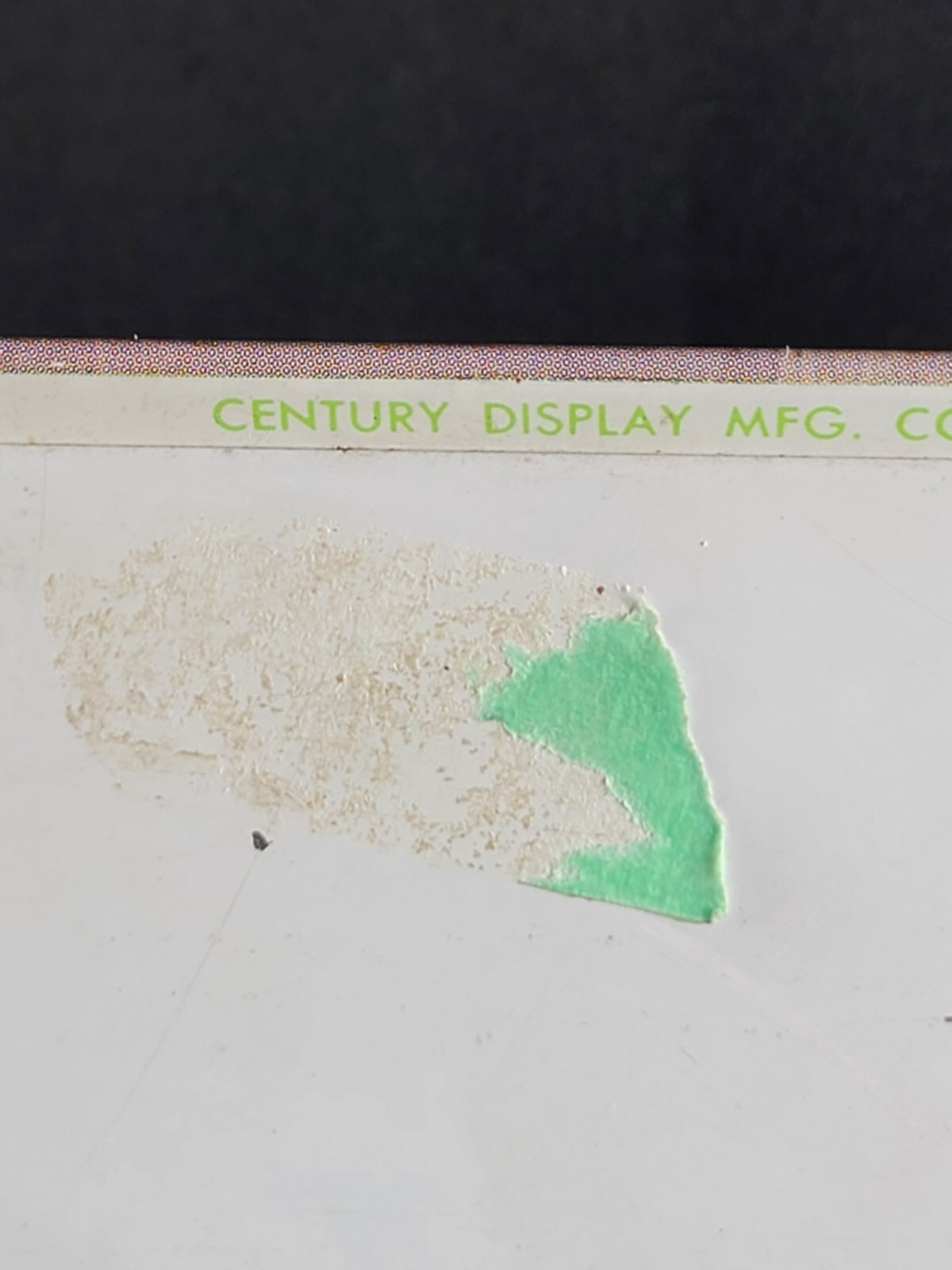 Vintage 1960's DERUSTO Paint Panel-Nu Tin Metal Advertising Sign Store ...