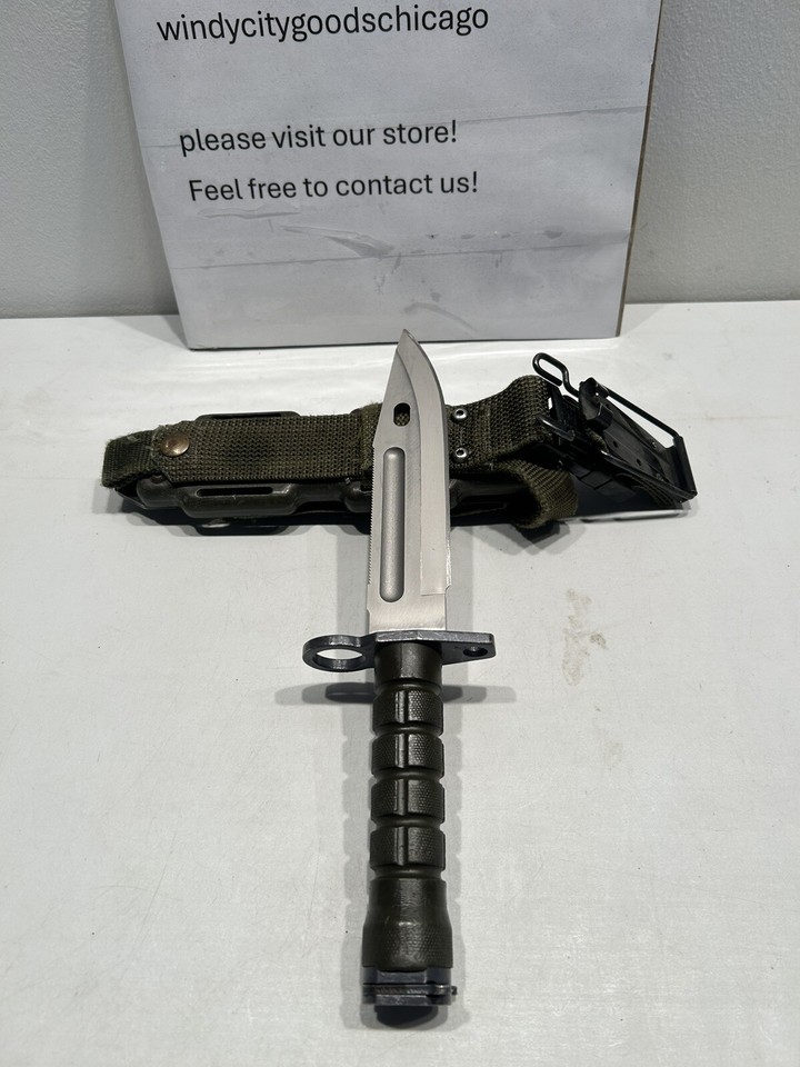 PHROBIS III Bayonet Knife w/ Scabbard Case, US Phrobis 3 | eBay