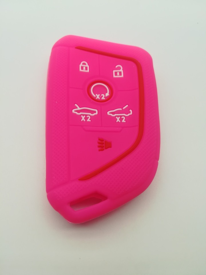 Silicone Fob Remote Key Cover for 2020 2021 2022 Chevrolet Corvette C8 ...