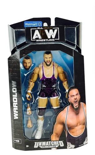 AEW Walmart Exclusive Wardlow #49 Unmatched Collection Purple 2023 ...