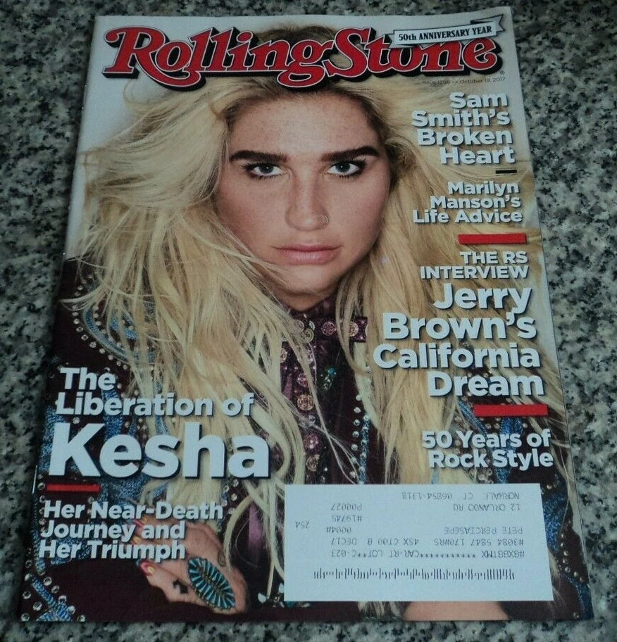 Kesha Magazine Cover