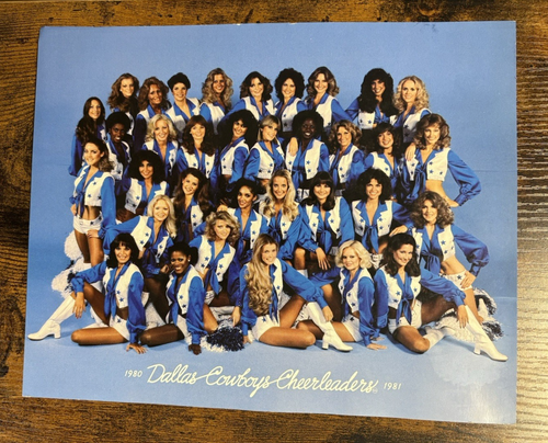 Suzanne Mitchell (d. 2016) Signed 1981 Dallas Cowboys Cheerleader ...