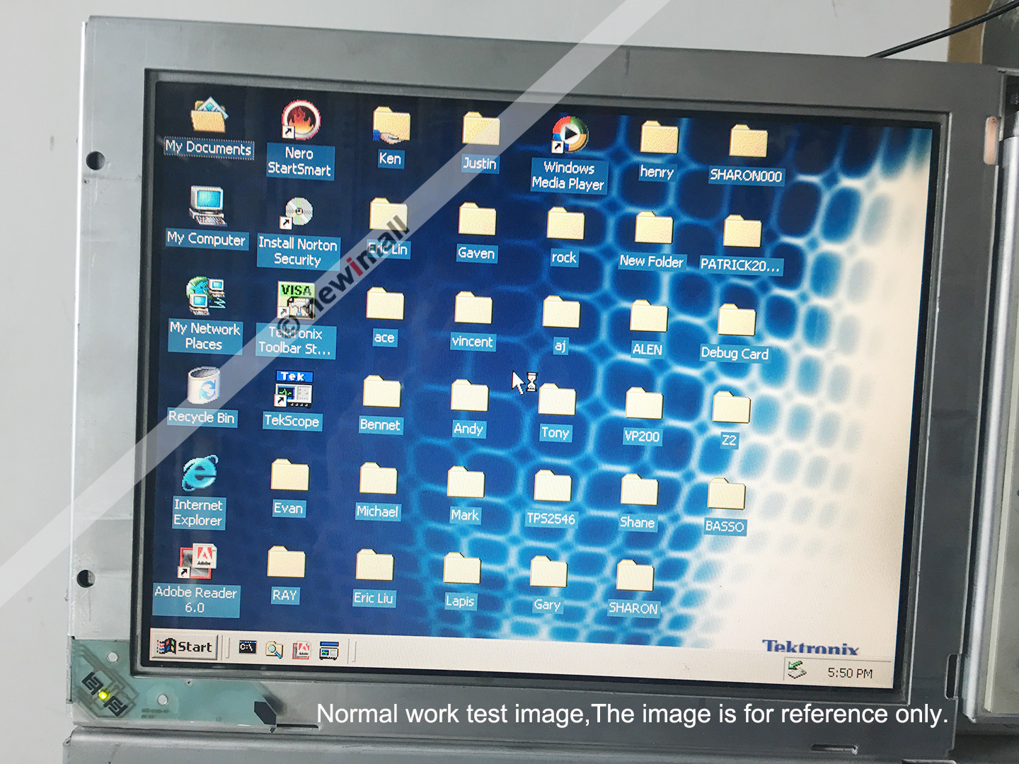 10.4" LCD display screen for Tektronix VM5000 Video Measurement Set ...