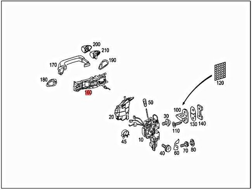 Genuine MERCEDES BBDC A209 C209 C219 Bearing bracket 2037600734 | eBay
