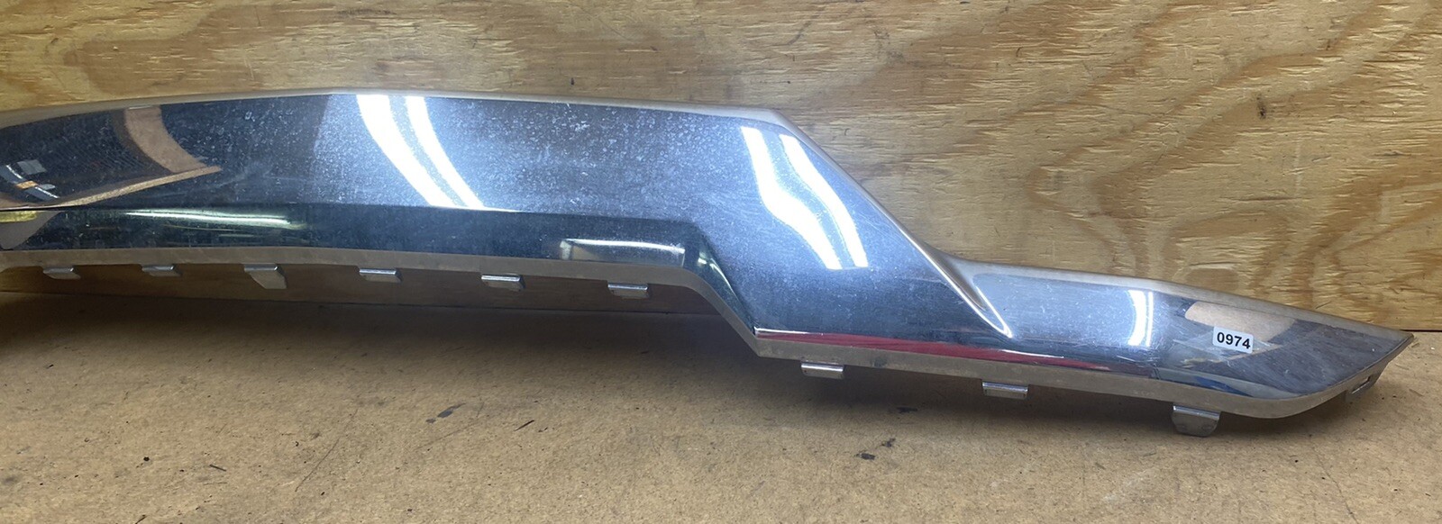 2016-2018 Chevrolet Silverado Chrome Front Bumper Skid Plate 23243083 ...