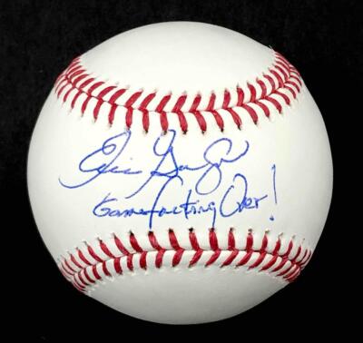 Eric Gagne full autograph "Game FN Over" signed MLB Baseball BAS ...