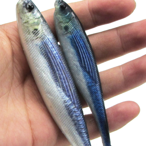 4PCS 12.5cm/16cm Soft Bait 3D Printing Lifelike Tuna Mackerel Fishing ...