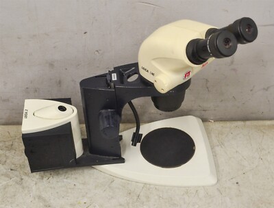 Leica S4E StereoZoom Microscope w L2 LIght Source (S26) | eBay