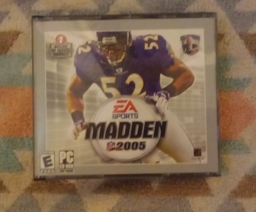 Madden NFL 2005 PC CD-ROM Electronic Arts 2004 3-disc Set game for ...